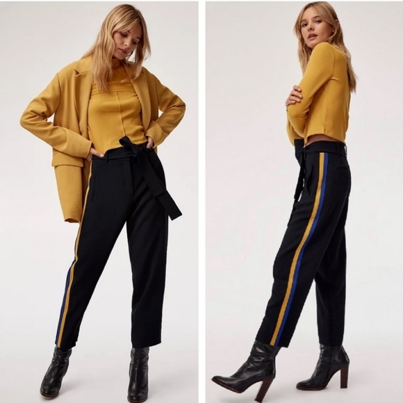 Aritzia | Pants & Jumpsuits | Artizia Wilfred Jallade Wool Tiefront ...